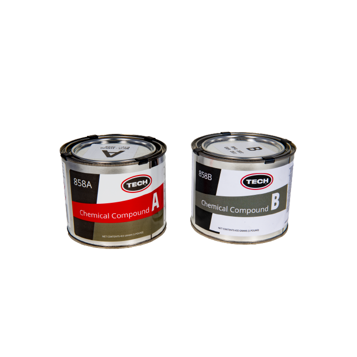 Gumos mišinys TECH A & B Compound 858 - Kitos vulkanizavimo medžiagos ...